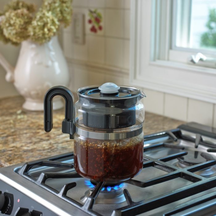 Coffee Percolator | 8 Cup Glass Stovetop Coffee Percolator